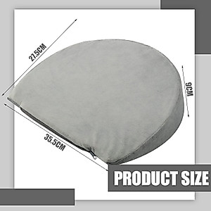 Wesiti 2 Pcs Pregnancy Wedge Pillows for Side Sleeping Small Wedge Pillow Maternity Pillows Belly Pillow for Sleeping Support Body, Legs, Back, Knees Novice Mom Gifts