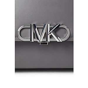 Michael Kors Parker XL Convertible Chain Shoulder Heather Grey One Size