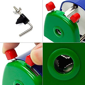 Parrot Small Manual Pencil Sharpener Heavy Duty for School Classroom, Office, Home TPPQ09112