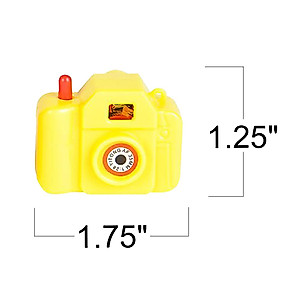 ArtCreativity Mini Plastic Animal Camera Viewers, Set of 12, Children’s Pretend Play Prop with Images in Viewfinder, Fun Birthday Party Favors, Goodie Bag Fillers, Holiday Prize for Boys and Girls