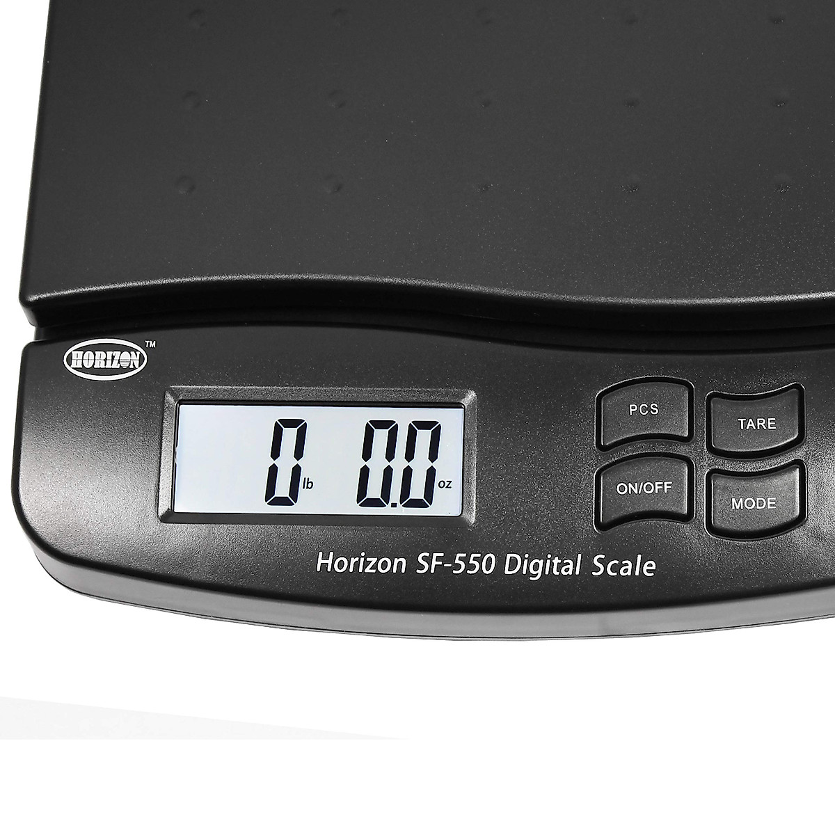 Horizon SF-550 55 LB x 0.1 OZ Digital Postal Shipping Scale with Counting Function, Auto Read Hold, 1 Gram Accuracy