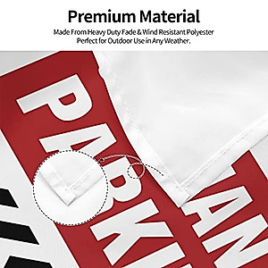 Stuff For Your Room German Teacher Parking Only Flag Car Flags For Room Fall Yard Decor (Size : 120X180CM)