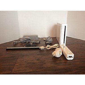 Nintendo Wii WHITE Video Game Console System Bundle Online RVL-001 GameCube Port