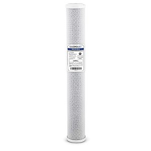 Hydronix CB-25-2010 Universal NSF Coconut Activated Carbon Block Water Filter, 2.5" x 20" - 10 micron