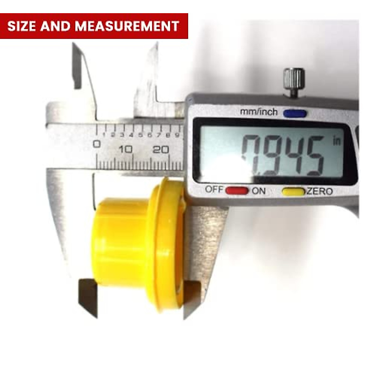 KP KOOL PRODUCTS 10 Pack Replacement Yellow SPOUT CAPS Top Hat - blitz gas can spout replacement - Fit 900302 900092 900094 Aftermarket Gas can nozzle - 5 gallon gas can spout (Spout not included)