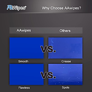 AAwipes Sticky Mats 18" x 36" (Blue, Case of 10 Mats, 30 Sheets/Mat) Cleanroom Sticky Floor Mats Peel Off for Construction, Laboratory, Hospital, Medical Office, Gym, Pet