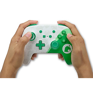 PowerA Enhanced Wireless Controller for Nintendo Switch - Animal Crossing: Nook Inc., Nintendo Switch Lite, Gamepad, Game Controller, Bluetooth Controller, Rechargeable - Nintendo Switch
