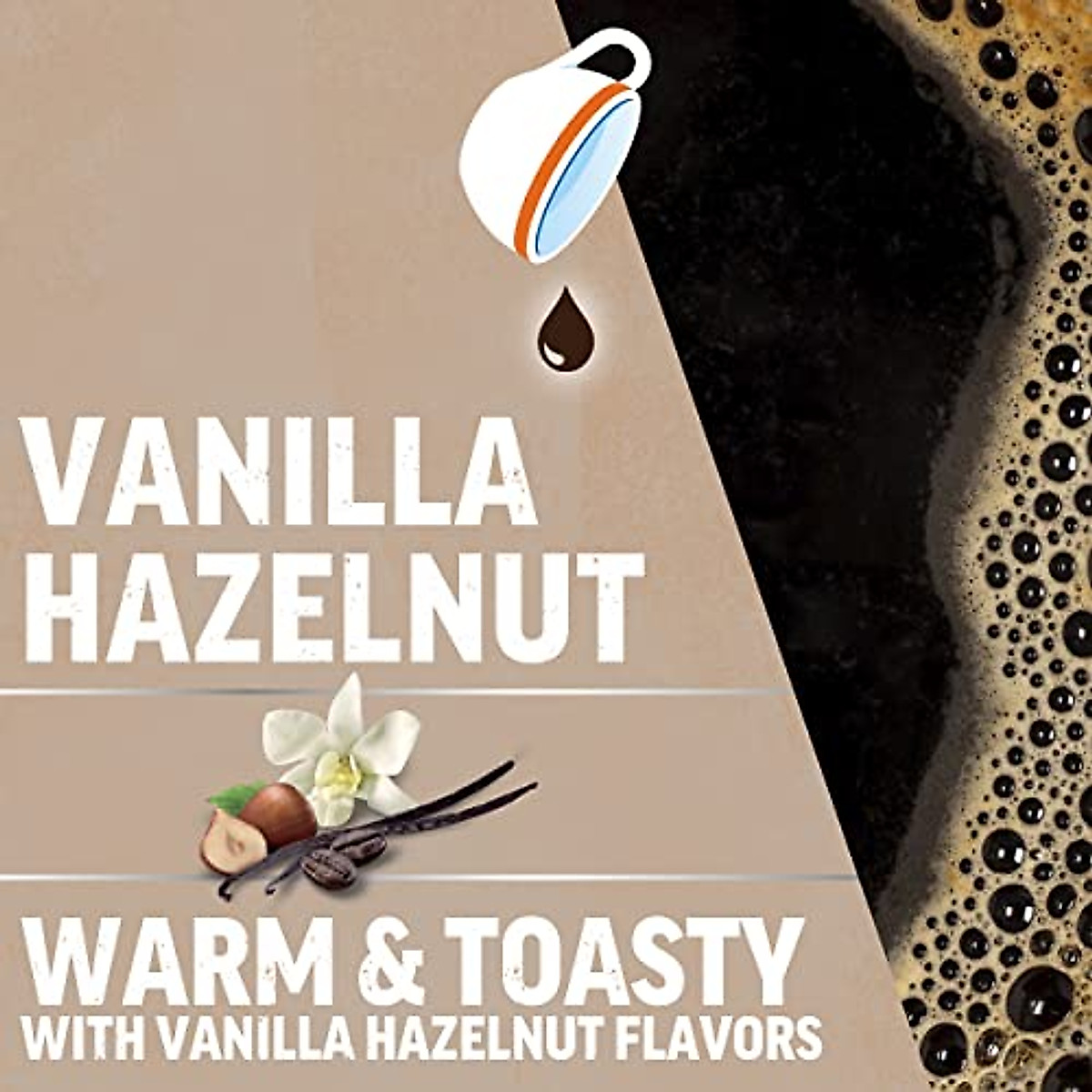 Maxwell House Vanilla Hazelnut Medium Roast K-Cup Coffee Pods (12 Count)