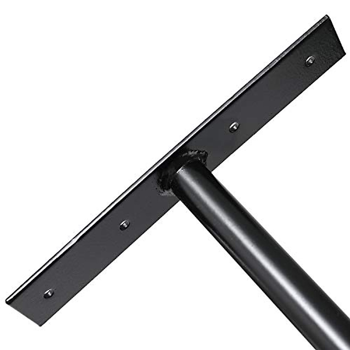 HOME RIGHT Overhead Garage Storage Rack, 16.5 Inch Heavy Duty Ceiling Double Storage Hooks Utility Hanger for Hanging Lumber Ladder Tool Bike & Other Bulky Items (2 Pack, Black)