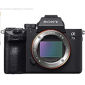 SONY a7 III Full-Frame Mirrorless Interchangeable-Lens Camera Optical with 3-Inch LCD, Black (ILCE7M3/B) (Renewed)