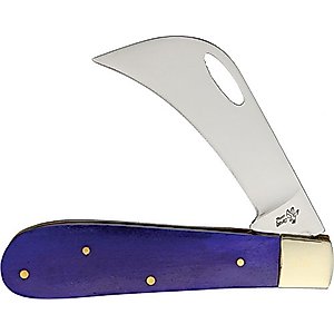 Frost Cutlery Hawkeye Purple Smooth Bone