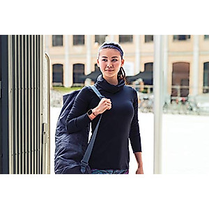 Fitbit Versa Smart Watch, Peach/Rose Gold Aluminium, One Size (S & L Bands Included) - (Renewed)