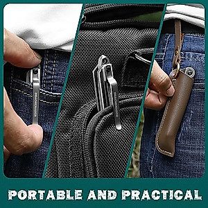 DRACHENADER 2 Set Tanto Knives (Black+Sliver) Slim Damascus Pocket Knife for Men/Women, Tanto Knife Gentleman's Pocket Knives Small EDC Knife