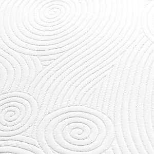 Mellow 12 Inch Cooling Gel-Infused Memory Foam Bed Mattress, Medium Firm Sleep and Breathable Fabric Cover, King, Mattress In A Box