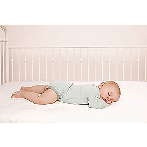 Pure Bamboo Sheets - Bamboo Crib Fitted Sheet (52"x28"x6") for Girls and Boys - 100% Organic Bamboo, Luxuriously Soft, Ultimate Cooling, Fits Standard Size Crib Mattress (Pink)