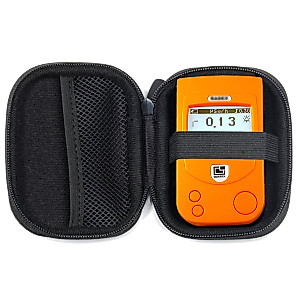 Radiation Detector Case for RADEX RD1212 Advanced, RD1212-BT Advanced Radiation Detector, RD1503+with, w/o Dosimeter, RD1706 Geiger Counter, Dosimeter w/ Bluetooth, mesh accessories pocket
