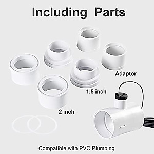 BLUE WORKS Saltwater Pool System Salt Pool - up to 40,000 Gallons Pool, Salt Chlorine Generator for Inground Pool, 2 Year USA Warranty, Clear