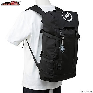Kamen Rider Bandai Apparel Den-O Backpack with Charm, Bandai Apparel, Black