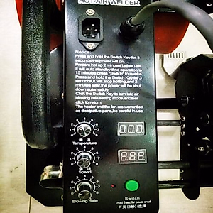 Portable PVC Banner Welding Machine PVC Hot Air Welder Heat Jointer Machine 220V