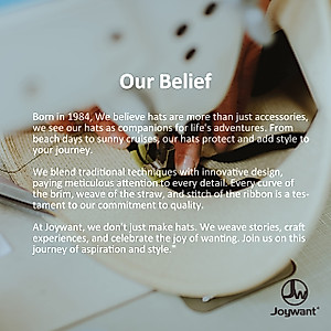 Joywant Sun Visor Hats for Women, Women's Summer Ponytail Foldable Straw Beach Hat with UPF 50+ Beige