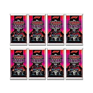 2022 Topps Formula 1 Turbo Attax Cards - 80 Card Set (Sealed Packs)