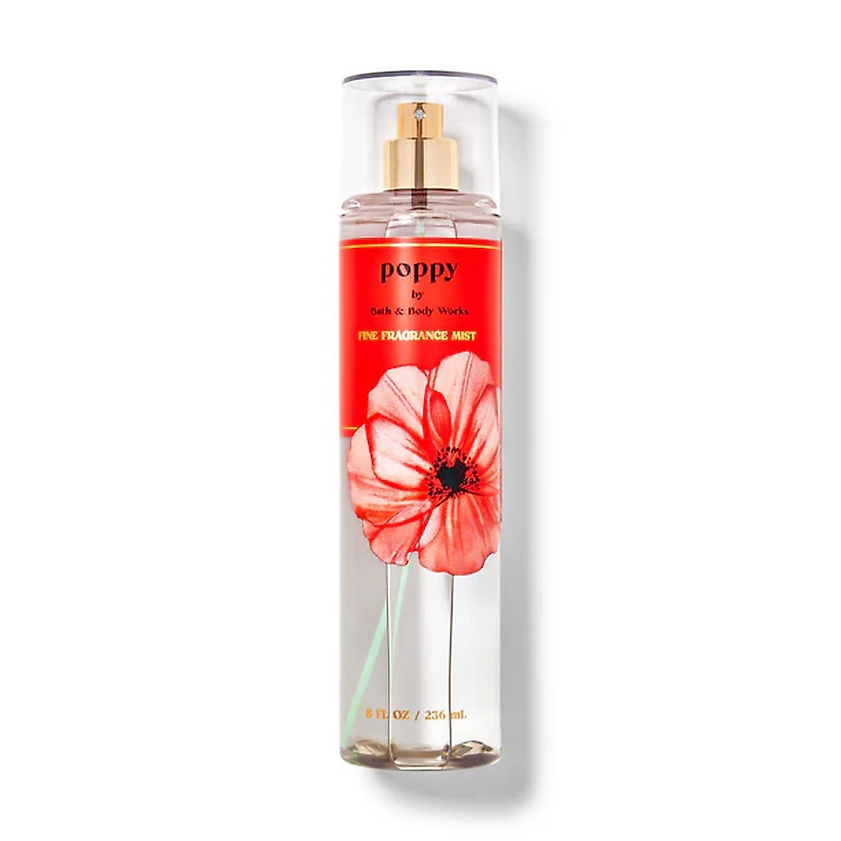 Bath & Body Works Poppy Fine Body Fragrance Mist 8 Fluid Ounce (Poppy)