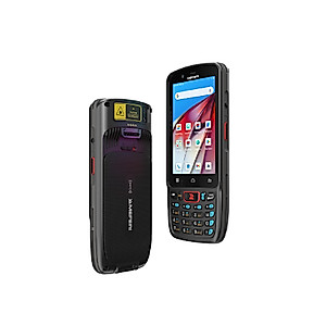 MEFERI Android Barcode Scanner ME40K, Equip with SE4710 Zebra Scanner, 4”Screen 4+64GB 5180mAh, Android 12 PDA Handheld Computer with Keypad Qualcomm CPU, 1D/2D/QR, Rugged 4G GPS NFC, PDA for WMS