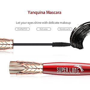 Yangina Super Long Mascara,Yaquina Super Long 4d Mascara,Yakina-Yankina Mascara,Mascara De Pestañas Super Long,Yanquina Super Long 4d,Yanquina Super Long Mascara,Super Long Luxurious Mascara (1PC)