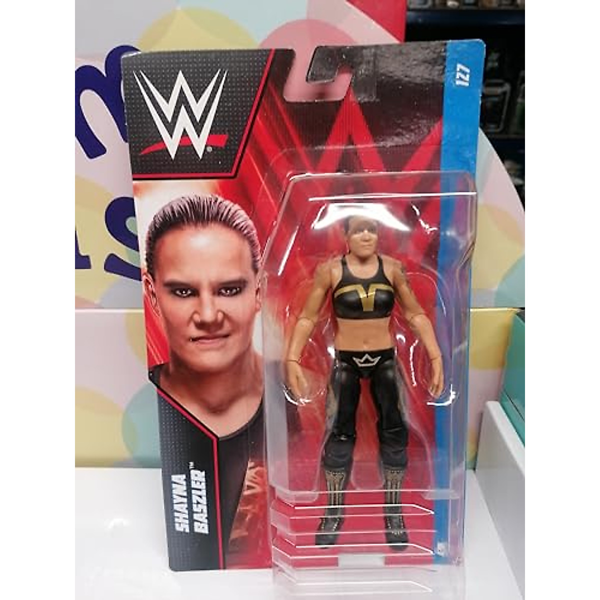 WWE Basic Shayna Baszler Action Figure, Posable 6-inch Collectible for Ages 6 Years Old & Up, Series # 127