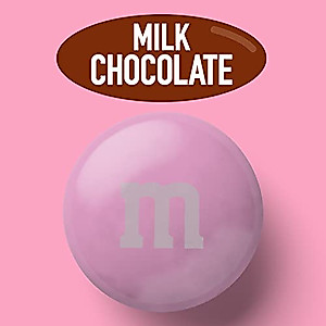 M&M’S Pink Milk Chocolate Candy, 2lbs of M&M'S in Resealable Pack for Candy Bars, Birthdays, Baby Showers, Gender Reveals, It's A Girl, Dessert Tables & DIY Party Favors