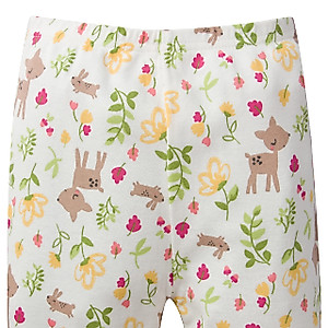 GerberBaby GirlsToddler Snug Fit 4-Piece Pajama SetYellow Deer18 Months