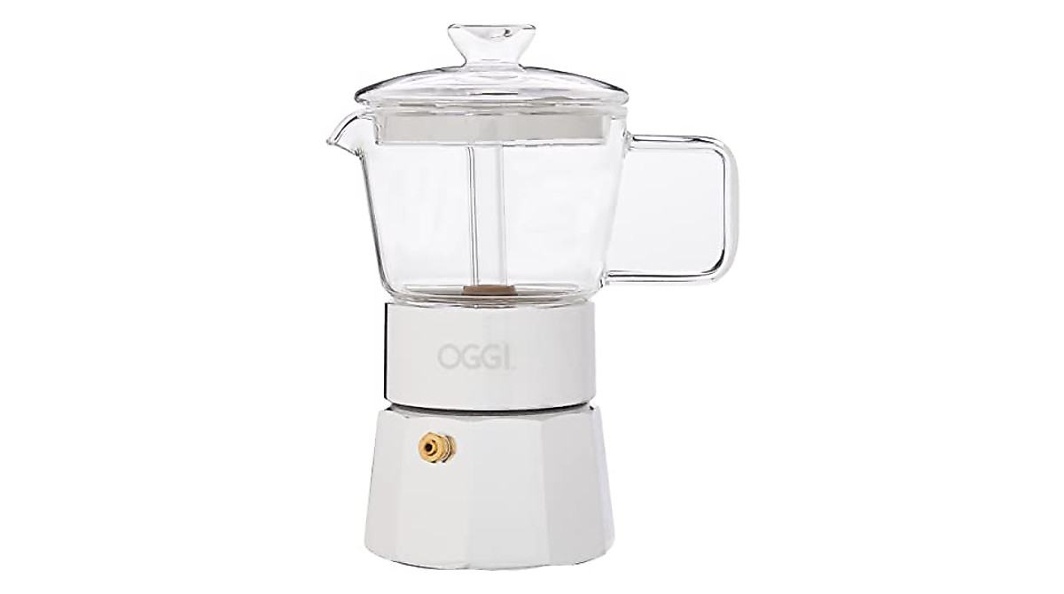 Oggi Stovetop Espresso Maker - 4 Cup Moka Pot