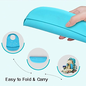 Dream Loom Christmas Baby Bibs 4pcs, First Xmas Baby Gift, for Babies Newborns and Toddler