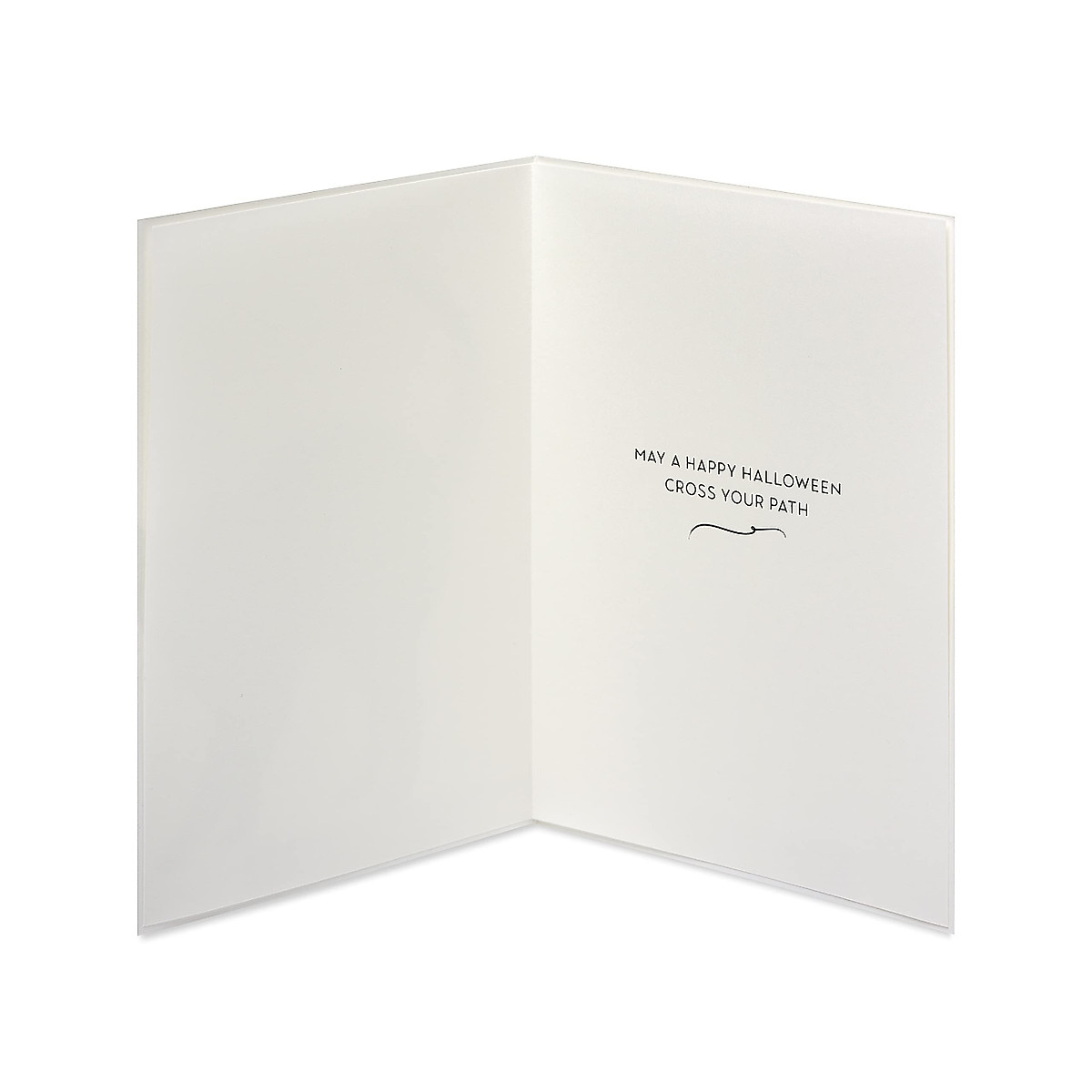 Papyrus Halloween Card (May A Happy Halloween Cross Your Path)