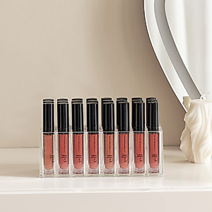 HBlife Lip Gloss Holder Organizer, 24 Spaces Clear Acrylic Makeup Lipgloss Display Case