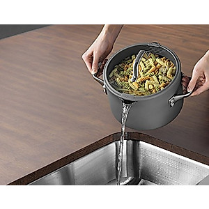 Calphalon Simply Easy System Nonstick Stock Pot and Cover, 6-Quart