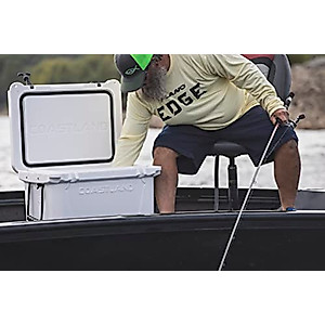 Coastland Delta Series Rotomolded Coolers, Premium Everyday Use Insulated Cooler, Ice Chest Available in 25-Quart, 45-Quart, 65-Quart and 125-Quart Capacity