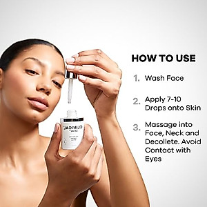 Clinical Skin Polypeptide Firming Serum, for Fine Lines and Wrinkles, Anti-Aging Serum, Antioxidants, Hyaluronic Acid, Night and Day, 1.7 Ounces