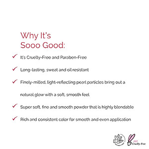 Elizabeth Mott Natural Pink Blush Makeup - Show Me Your Cheeks Blush Natural Glow - Cruelty Free - Buildable & Blendable Cheek Blush with a Light Shimmer - Compact Blusher, Peach Pink