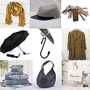 Crhexpva S Hooks for Hanging Plants Bathroom Hooks Towel Shower Hooks for Garment Racks Rod, Anti-Drop Metal S Hooks Clothing Racks Rod,20 Pack