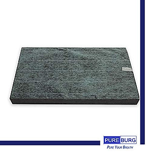 PUREBURG Replacement True HEPA Filter Set Compatible with Sharp KC-860U PlasmaCluster Air Purifier, Replaces Part FZ-C150HFU FZ-C150DFU FZ-C100MFU