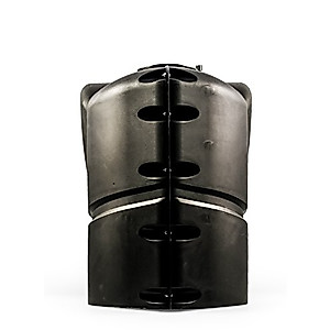 Camco Manufacturing 40568: Propane Tank Cover, Black (Fits 20# Single Steel Dbl Tank)