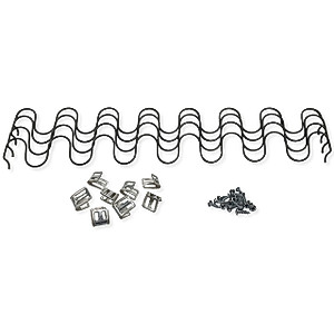 Elegent Upholstery 24" Inch Sofa Couch Recliner Replacement Coil Seat/Back Repair Kit Includes Spring Clips - Set of 4