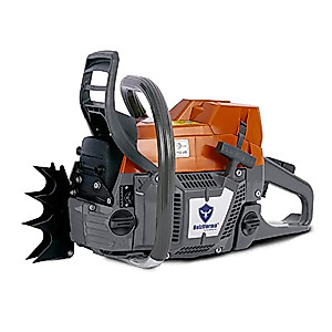 Holzfforma 71cc G372XP 50mm Bore Gasoline Chain Saw Power Head with 24inch 84DL 3/8".058" Guide Bar and Saw Chain All Parts are Compatible with Husqvarna 372XP Chainsaw