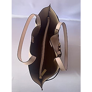 Michael Kors Emilia Large EW Leather Tote - Powder Blush