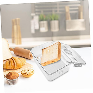 MAGICLULU Refrigerator Organizer Bins Airtight Bread Storage Fruit Vegetable Storage Containers Timer Function