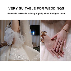 Highlight Glitter Powder Ball,White Shimmer Highlighter Makeup Powder Puff,Comfortable and Cute Plush Long-Lasting Body Shine for Various Occasions