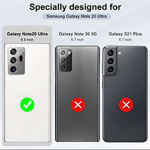 Neivi Wallet Case for Samsung Galaxy Note 20 Ultra Case Leather Wallet with RFID Blocking Credit Card Holder,Flip Card Slots Magnetic Shockproof Protective Cover Note 20 Ultra Phone Case 5G (Black)