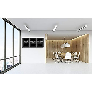 3 Pieces Grind Verb Hustle Verb Execution Noun Motivational Wall Art Canvas Print Office Decor Inspiring Framed Prints Inspirational Quotes for Wall Art Decoration Ready to Hang