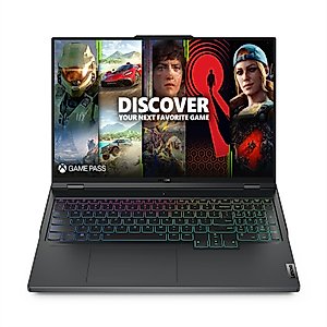 Lenovo Legion Pro 7i 16" QHD+ 500nits Gaming Laptop 240Hz Intel 24-Core i9-13900HX 64GB RAM 2TB SSD NVIDIA GeForce RTX 4090 16GB Windows 11 Pro, Onyx Grey